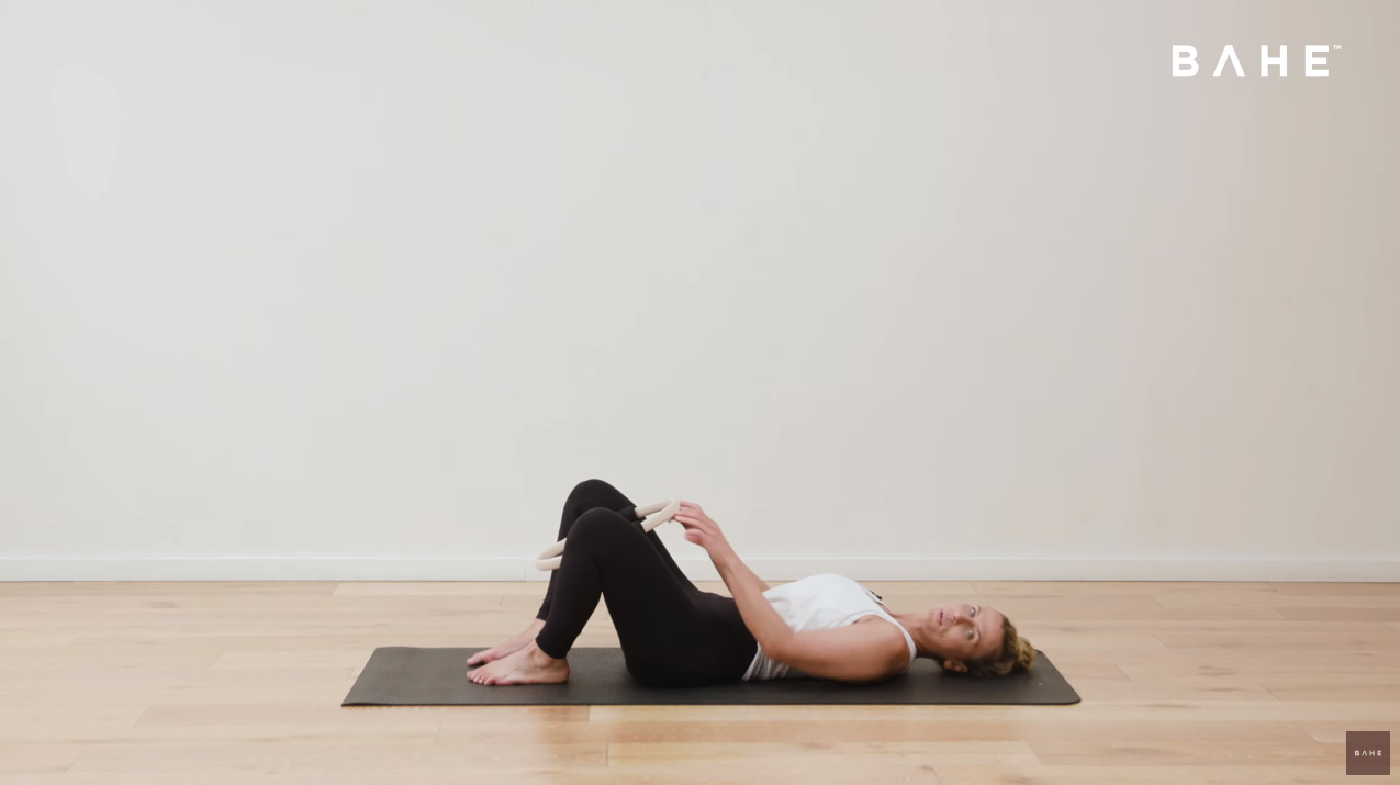 Ab Curl with Inner Thighs using BAHE Pilates Ring
